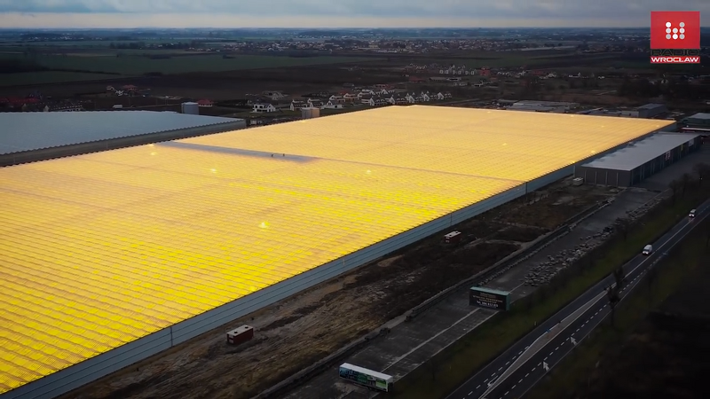 Świecące szklarnie PPO Siechnice | Siechnice